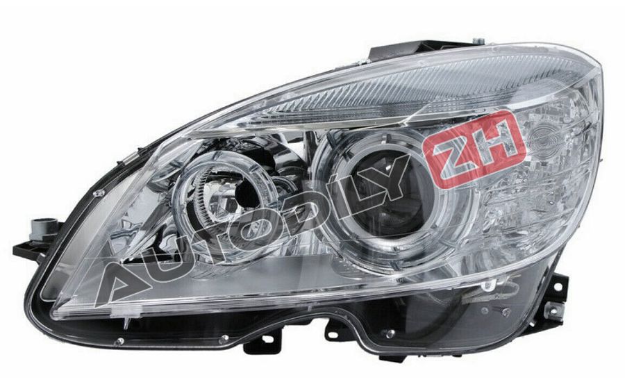 XENON Levé přední světlo MERCEDES C (W204)